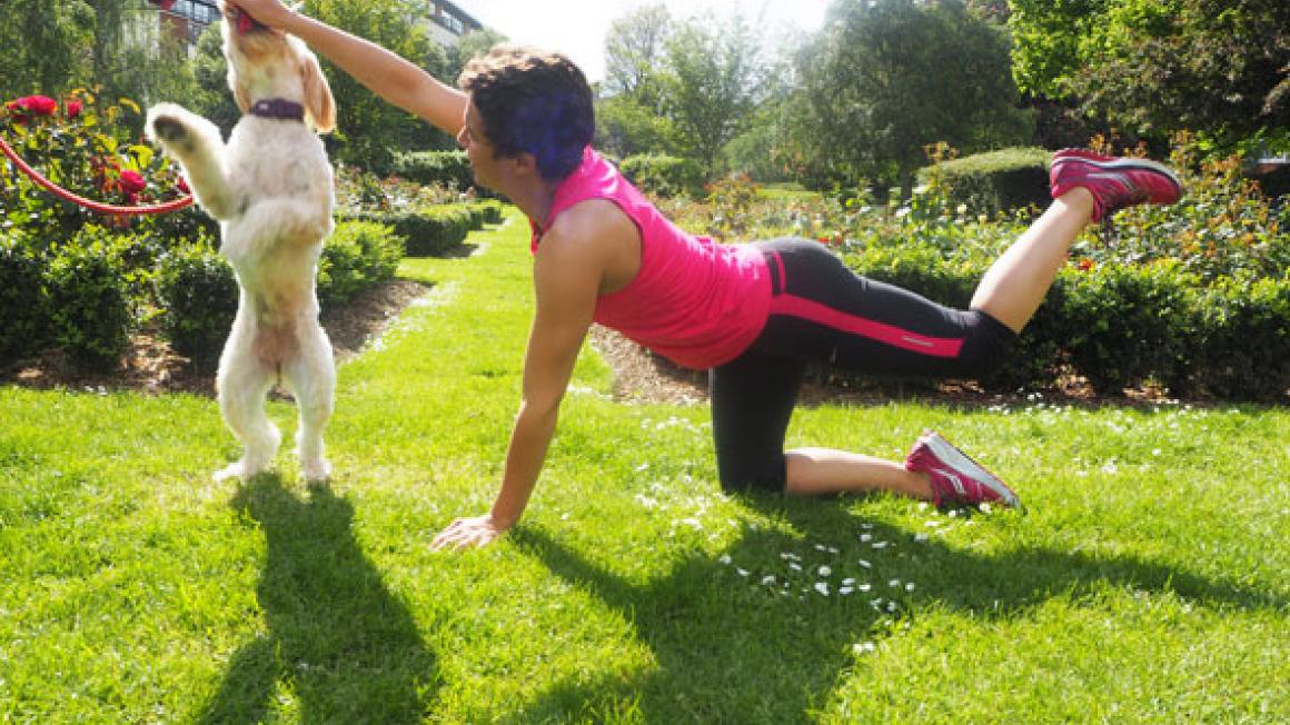 Exercise with your dog | lady.co.uk